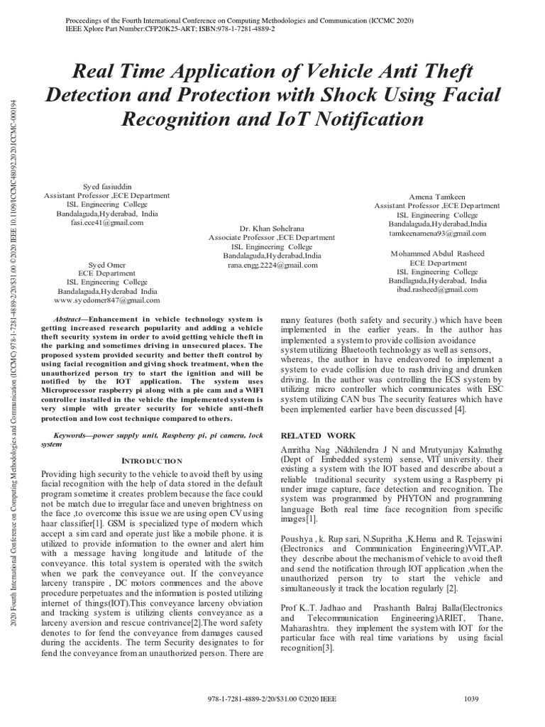 10 1109@iccmc48092 2020 Iccmc-000194 | PDF