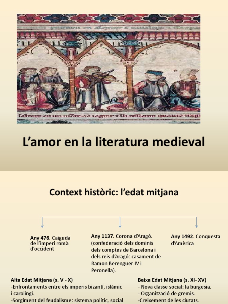 L'amor en La Literatura Medieval | PDF