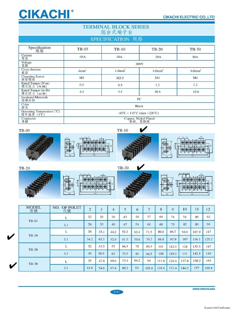 CKC Terminal Block | PDF