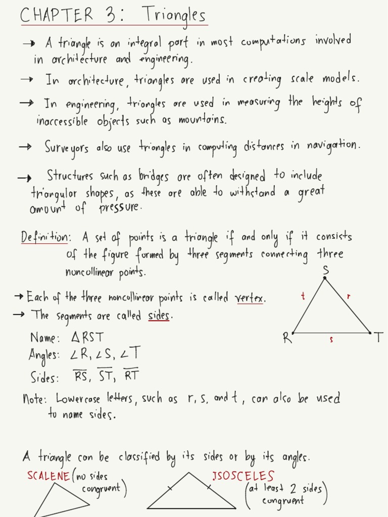 Triangles | PDF