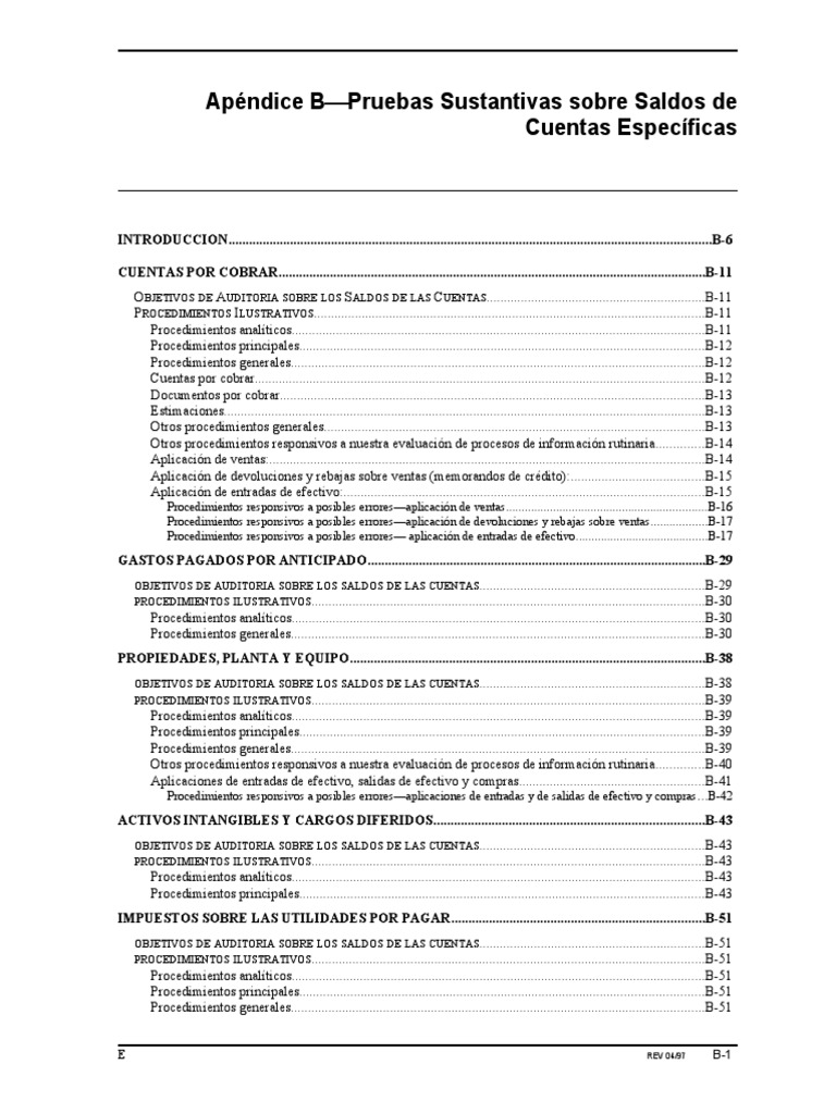 Apéndice B - Procedimientos Aplicados | PDF