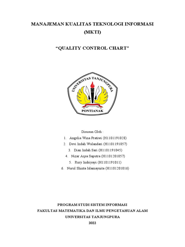 Quality Qontrol Chart | PDF