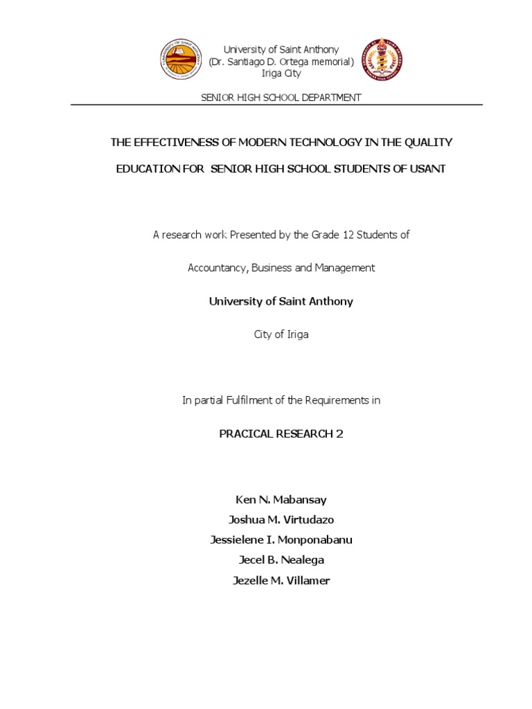 Thesis CHAPTER Grade 12 | Download Free PDF | Teachers | Methodology