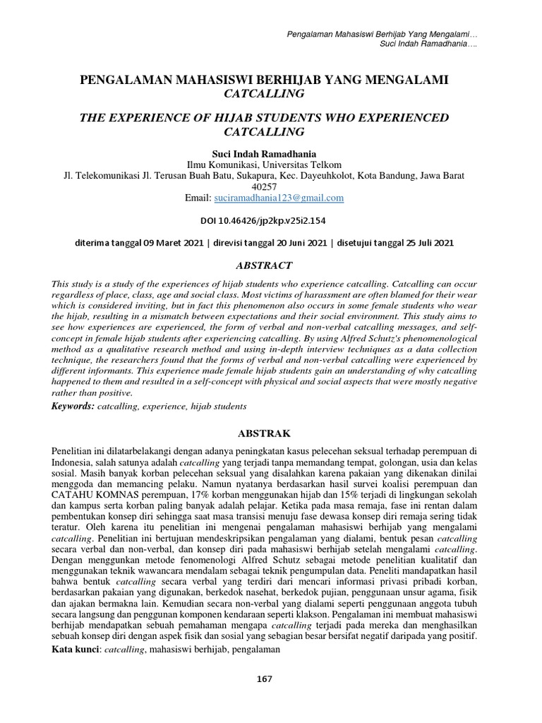 Contoh Penulisan Metode Wawancara | PDF