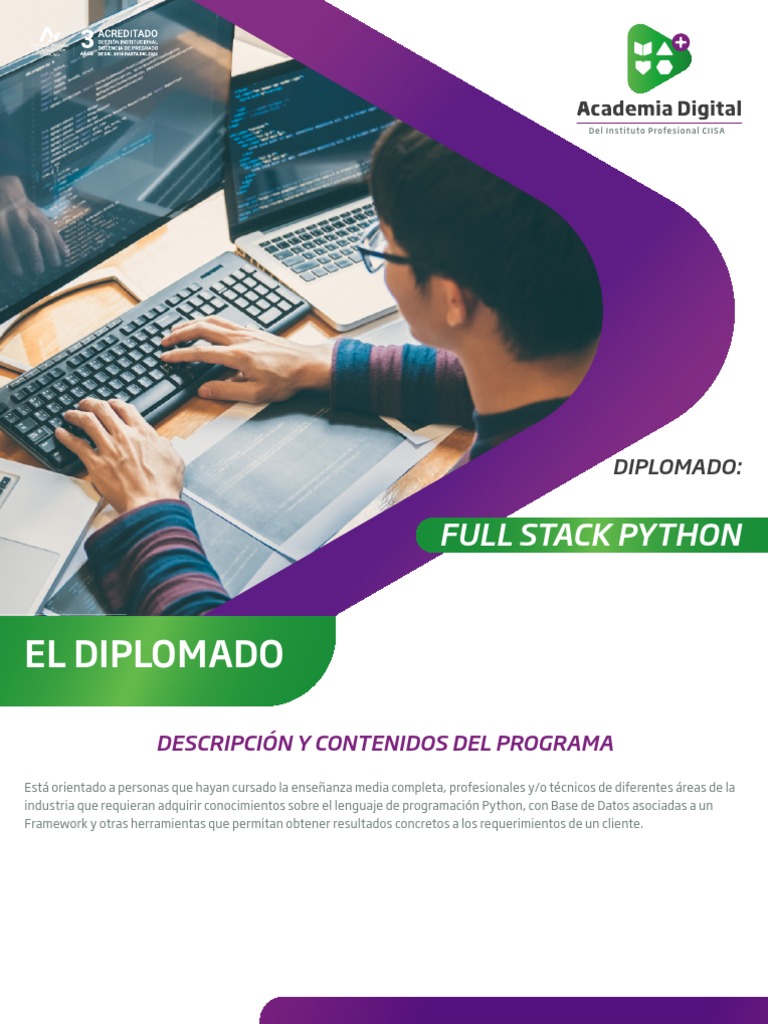 Diplomado Ciisa Full Stack Python | PDF | Bases de datos | Python ...