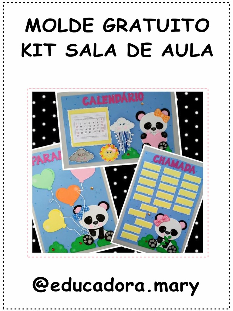 Molde Sala de Aula Panda | PDF