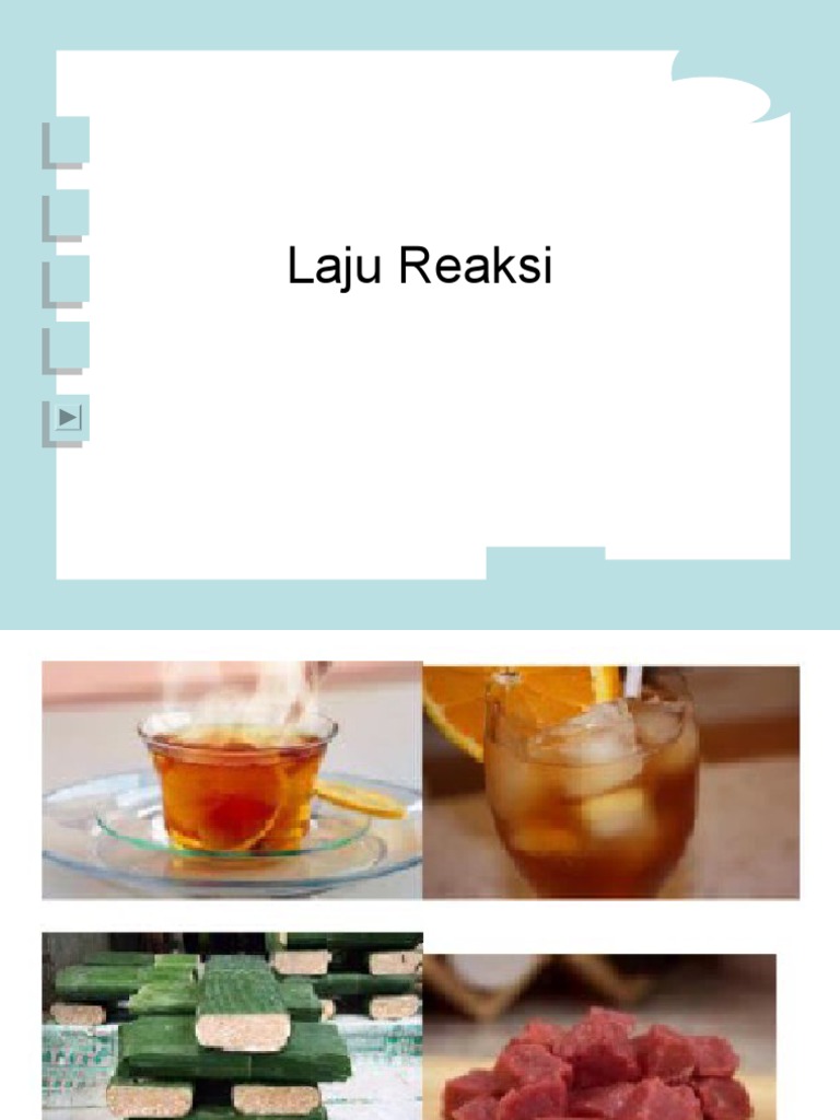 Laju Reaksi PPT | PDF | Sains & Matematika
