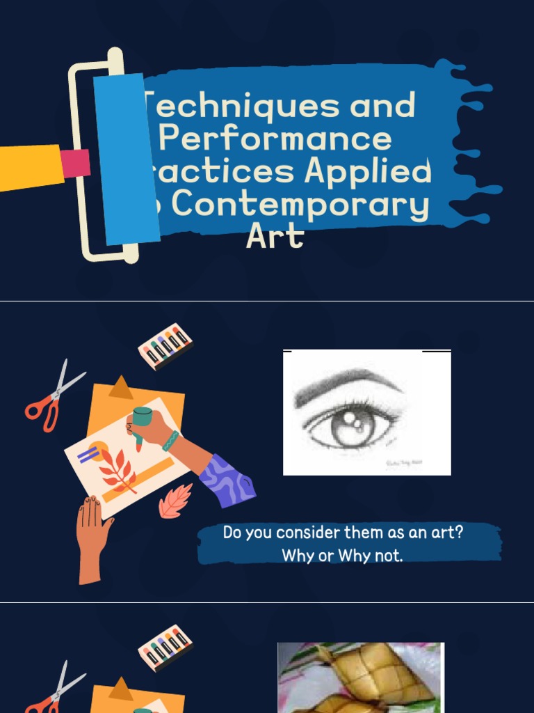 Week 1 Techniques And Performance Practices Applied To Contemporary Art Pdf Origami Paper 