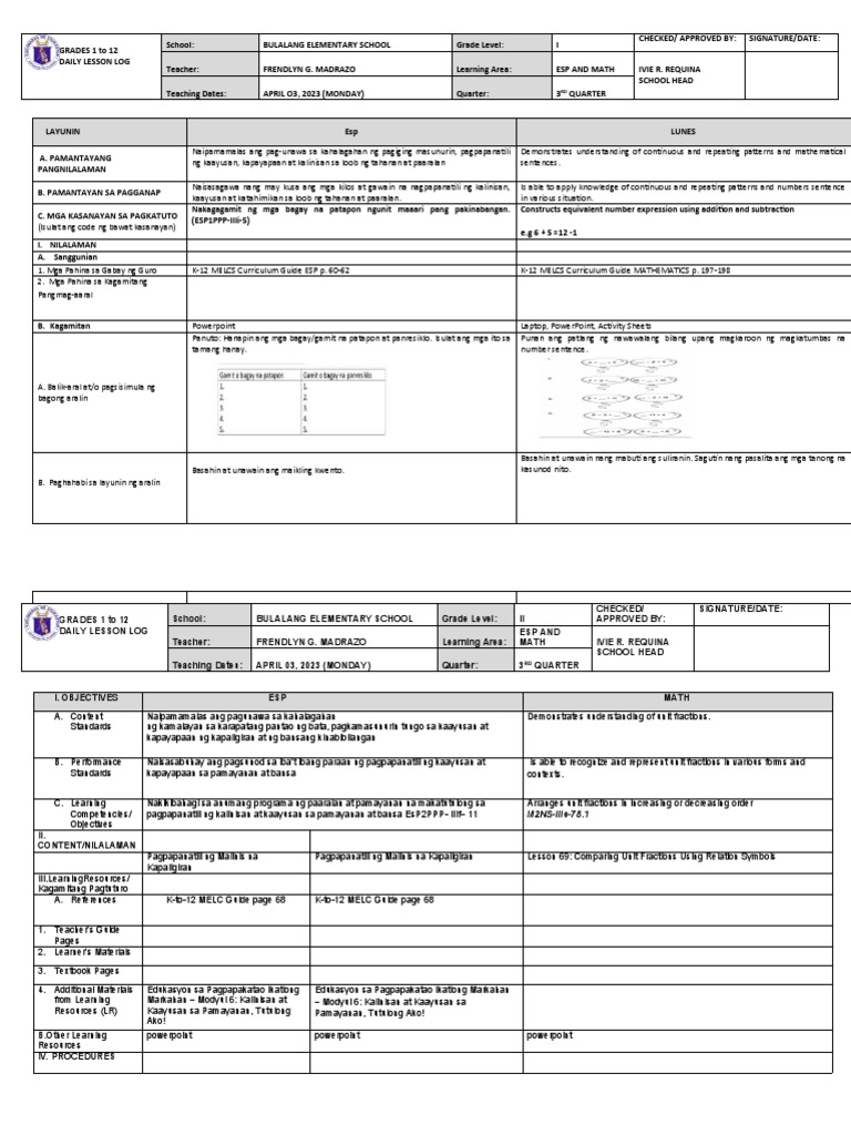 GRADE 1 and 2 | PDF