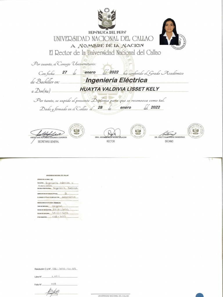 Diploma De Bachiller Pdf