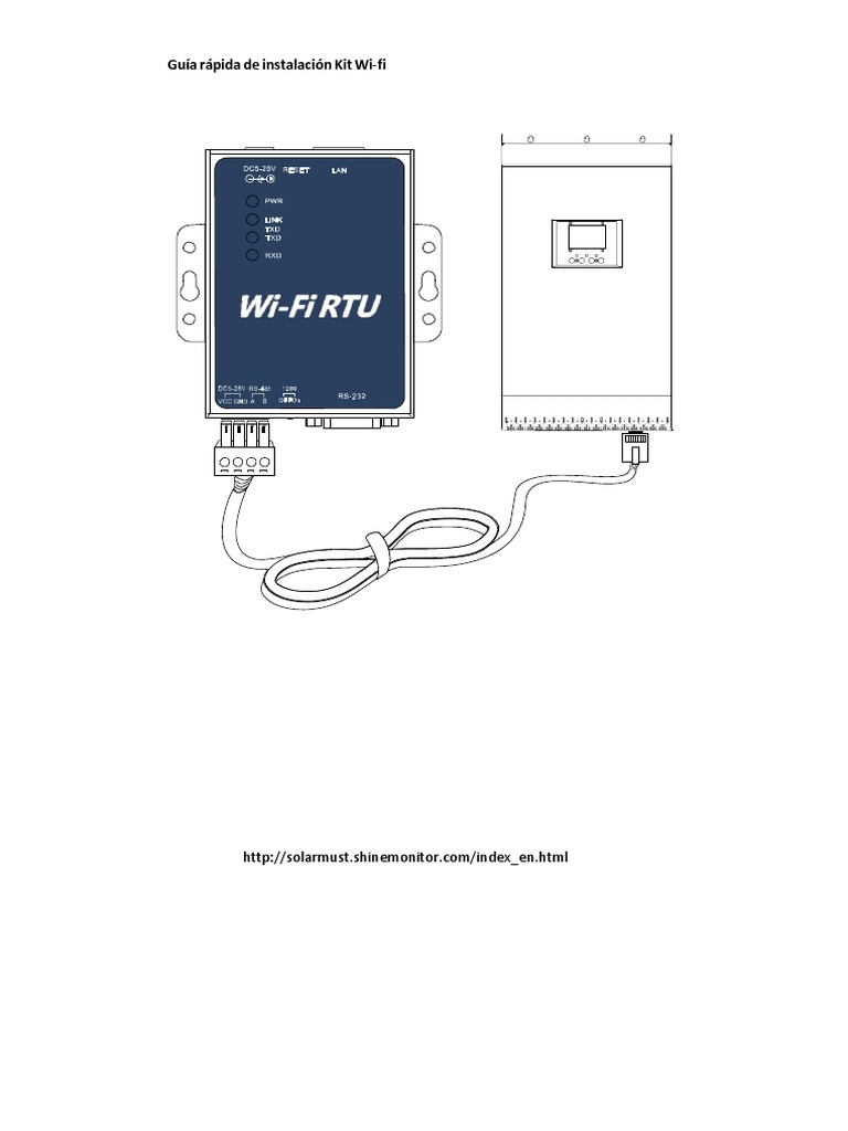 Guía Rápida de Instalación Kit Wi-Fi | PDF | Enrutador (Computación) | Wifi