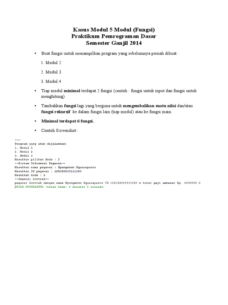 Kasus-Modul-5-Method | PDF