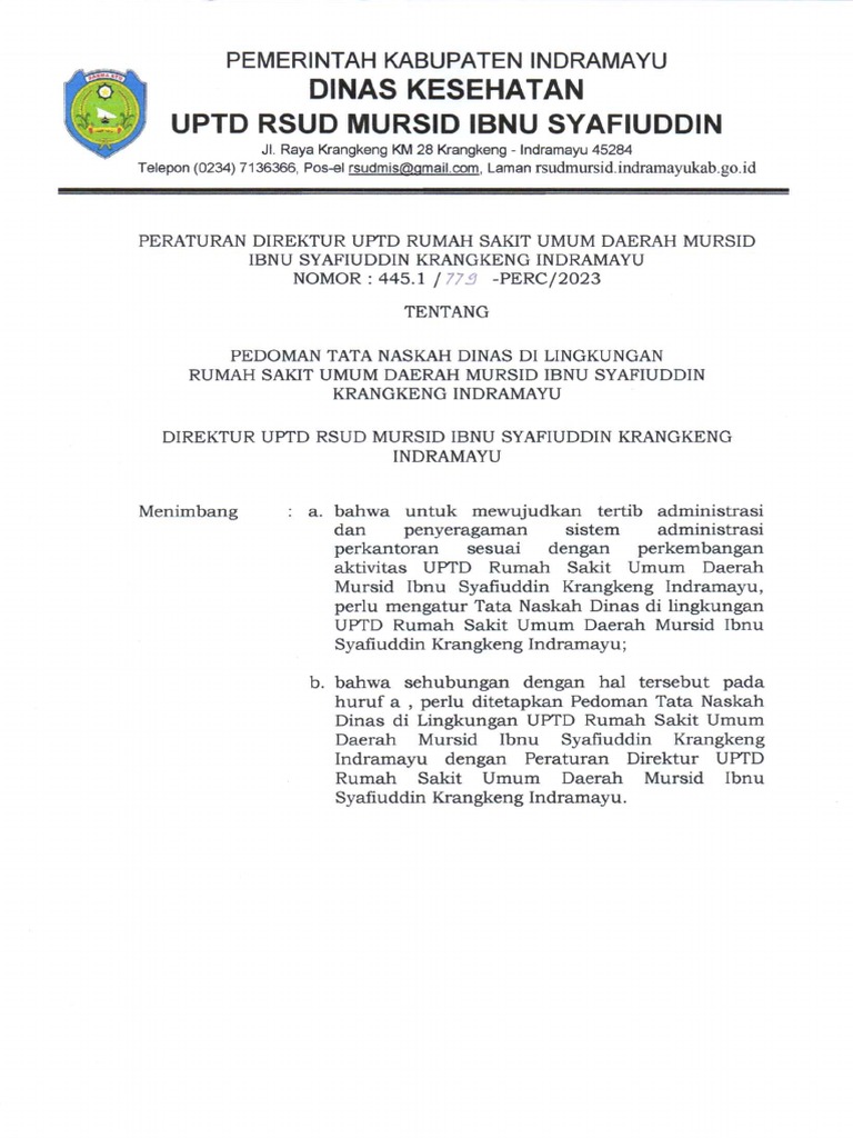 Pedoman Tata Naskah | PDF