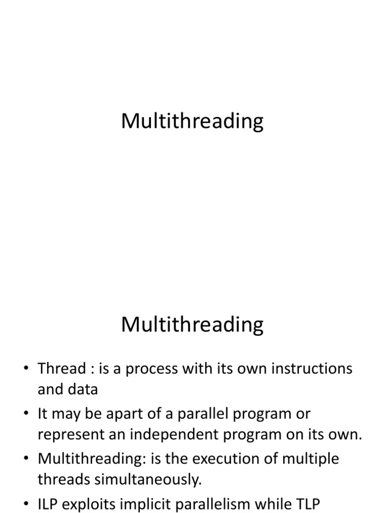 L 5 Multicore Pdf Multi Core Processor Central Processing Unit