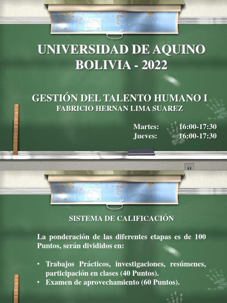 Tema 1 Udabol | PDF | Gestión de recursos humanos | Gestión del talento