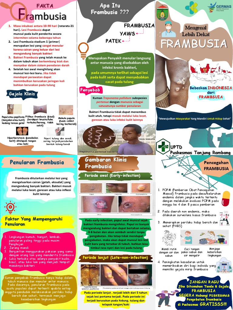 Leaflet Penyakit Frambusia di Indonesia | PDF