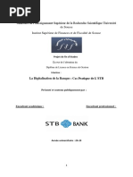 Rapport de Stage STB | PDF | Banques | Tunisie