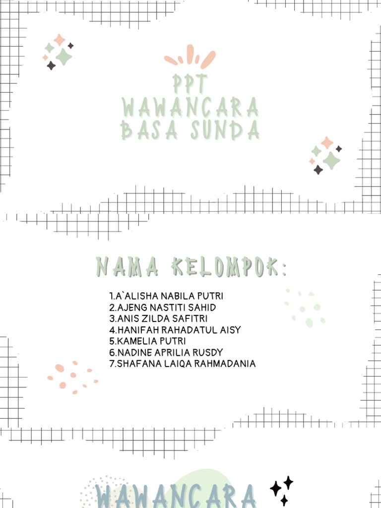 PPT BAHASA SUNDA (3) | PDF