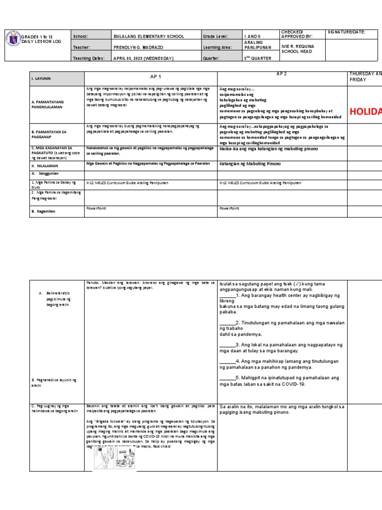 GRADE 1 and 2 AP | PDF