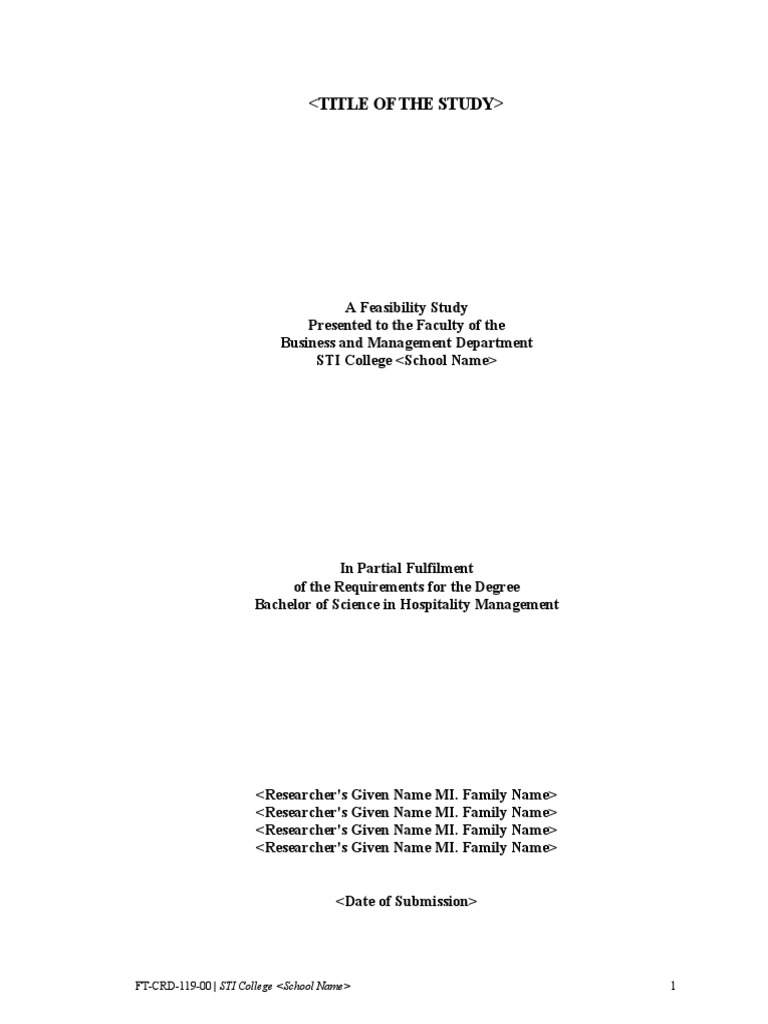 Feasib Format | Download Free PDF | Demand | Book Value
