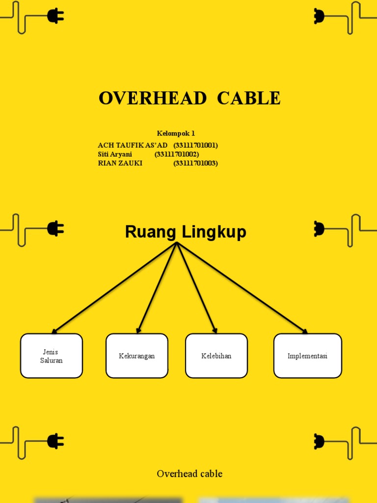 Jenis dan Implementasi Kabel Overhead | PDF | Teknologi & Rekayasa