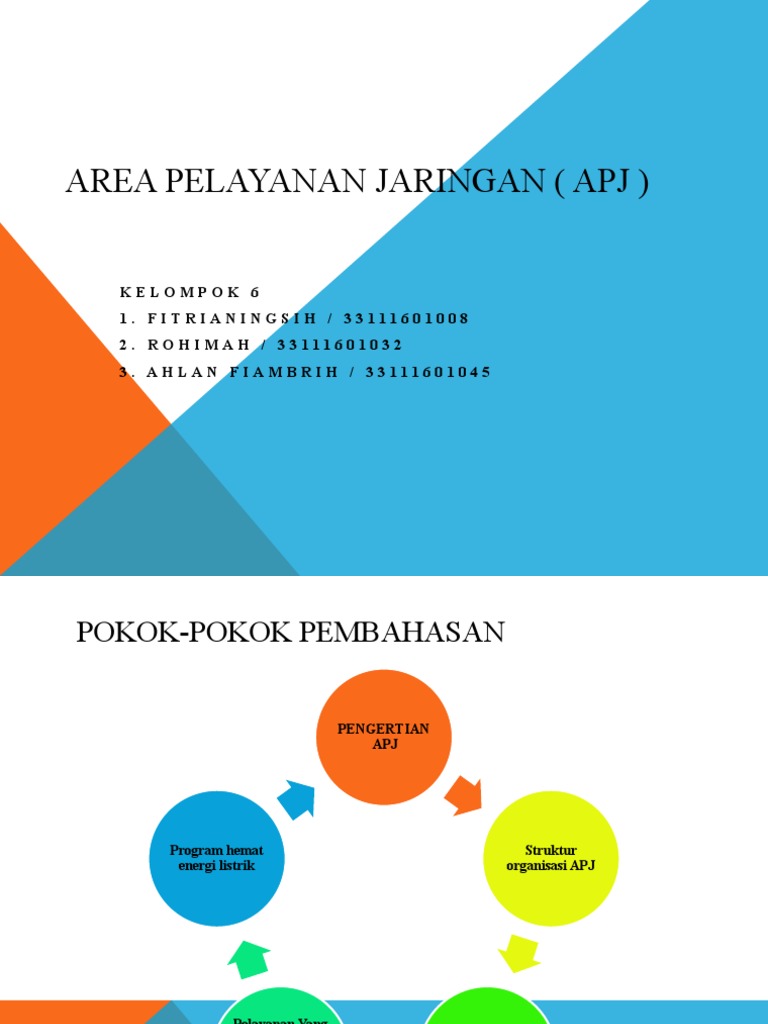 Area Pelayanan Jaringan (APJ) | PDF
