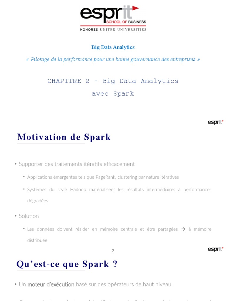 (Big Data Analytics) CHAP2 - Scala Spark | PDF | Apache Spark | Java (Langage de programmation)
