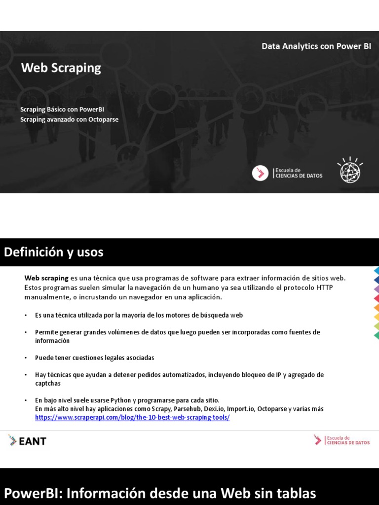 Web Scraping | PDF | Red mundial | Internet y web