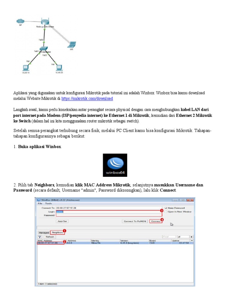Materi Mikrotik | PDF