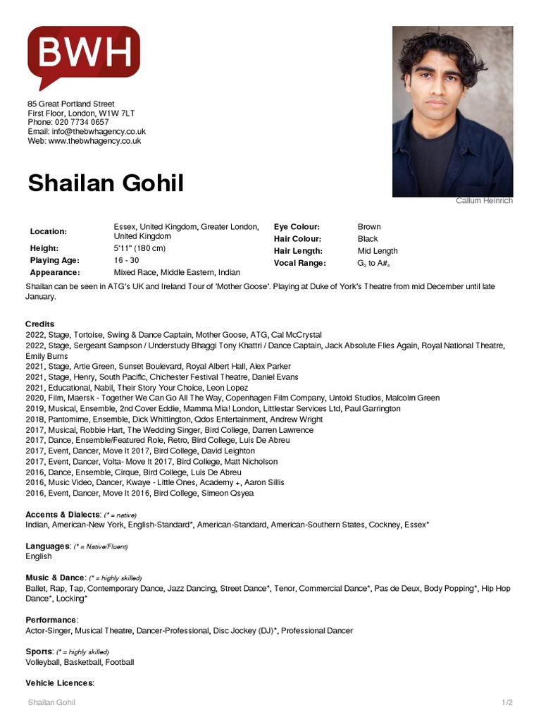 Shailan Gohil | PDF | Dances | Performing Arts