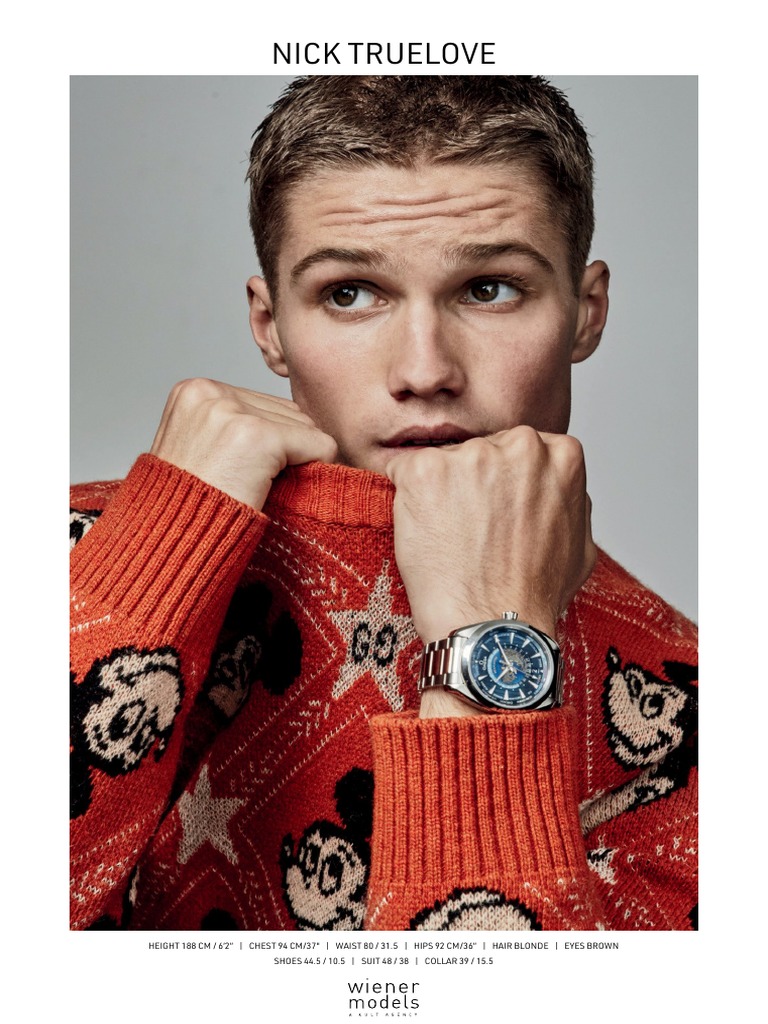 Nick Truelove - Portfolio by Wiener Models | Download Free PDF | Blond ...