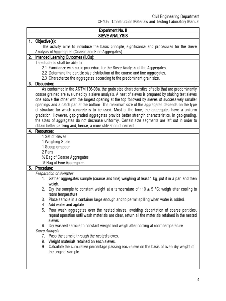 CE405 - E2 - Abello Braga Gavino Habichy Millona 1 | PDF | Physical ...