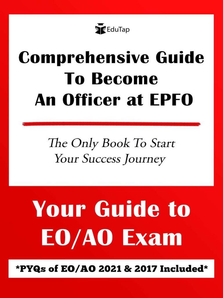 EPFO EO - AO Guide Book - PYQs With Sol - Updated | PDF | Monetary ...