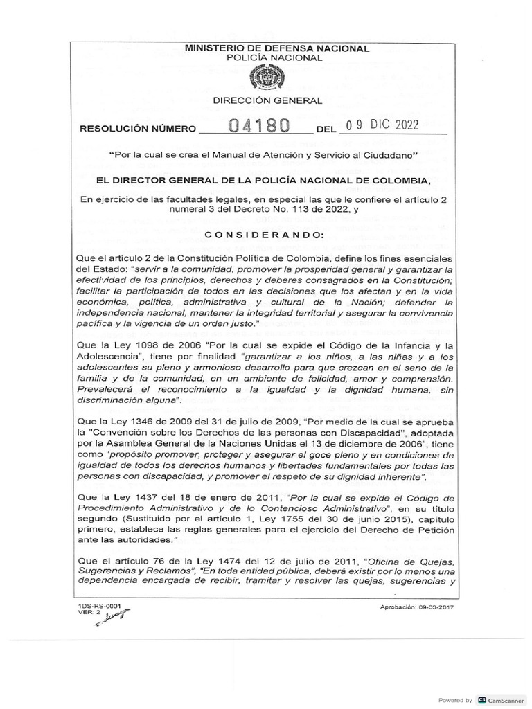 Resolución 04180 | PDF