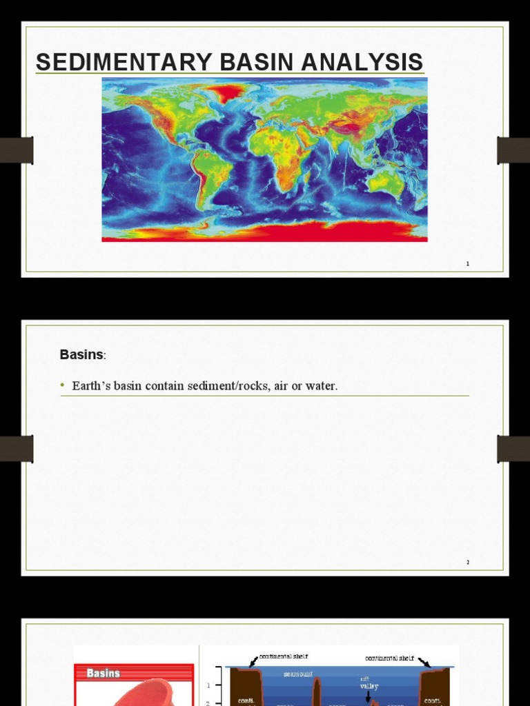 LECTURE 2 - Sedimentary Basin Analysis | PDF | Sedimentary Basin | Rift