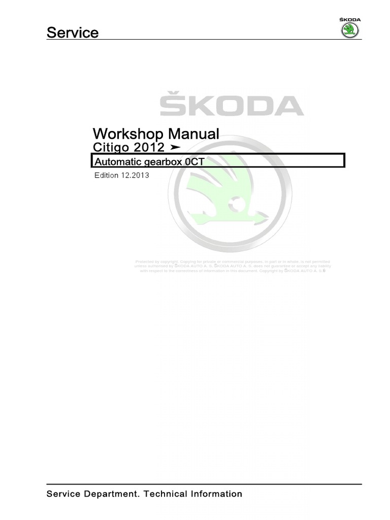 Automatic Gearbox 0CT | PDF | Manual Transmission | Bearing (Mechanical)