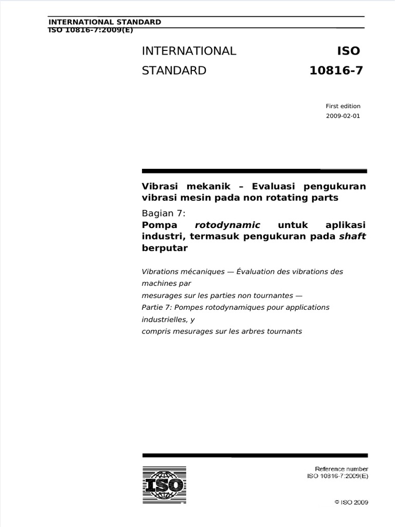 Vdocument - in - Iso 10816 7 | PDF