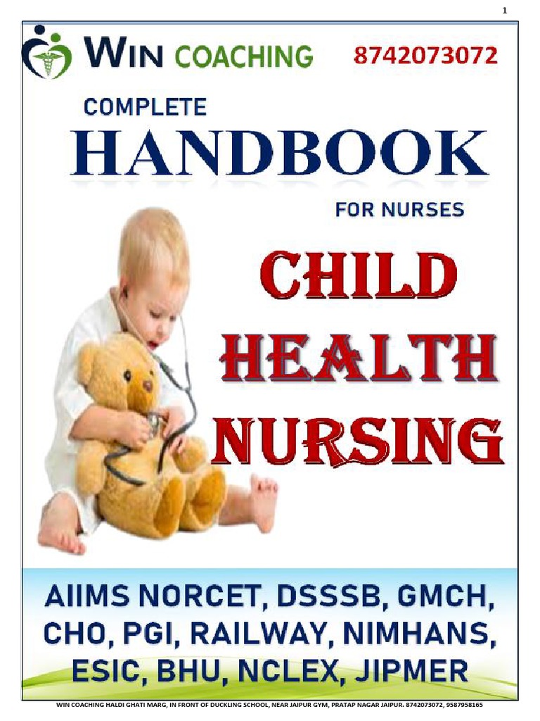 Paediatric Booklet by Win Nursing Coaching | PDF | Sepsis | Causes Of Death