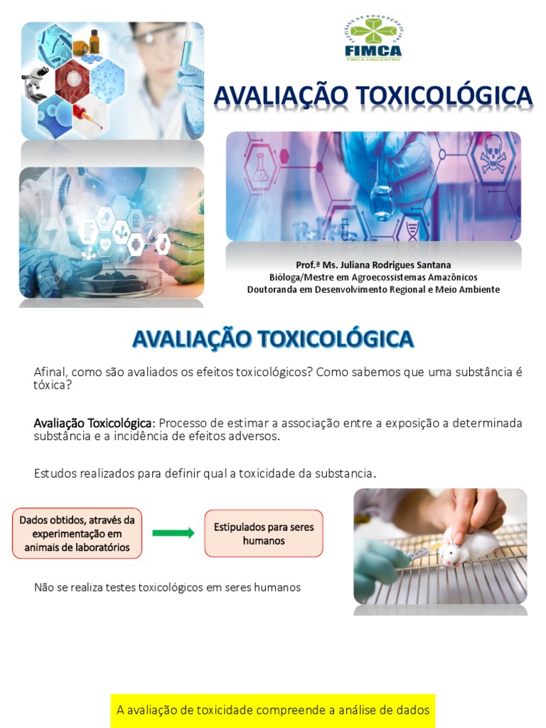 Efeitos Tóxicos e Avaliação de Risco | PDF | Toxicologia | Etanol