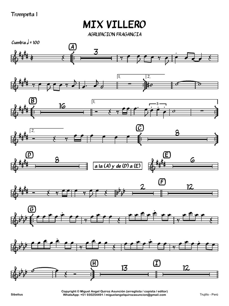 Agrupacion Fragancia - Mix Villero | PDF