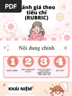 Phiếu Đánh Giá Theo Tiêu Chí Rubrics | PDF