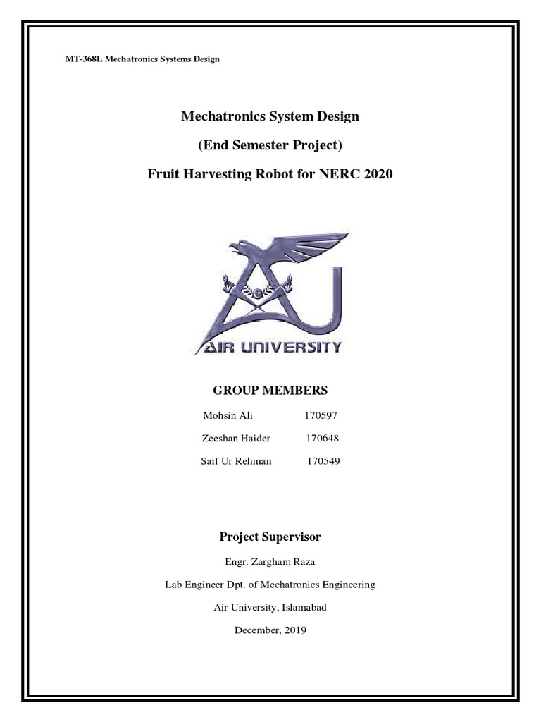 MSD Project Report 170648, 170549, 179597 | PDF | Electric Motor ...