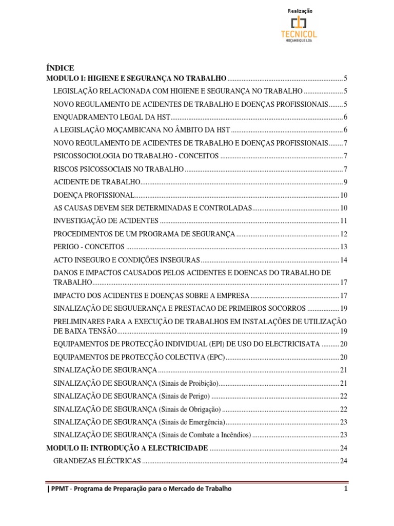 Manual de Electricidade Industrial | PDF | Corrente elétrica ...