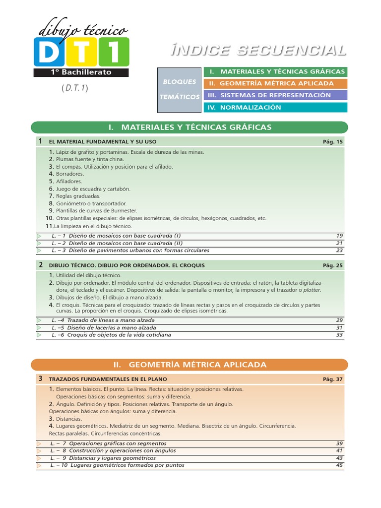 Índice - Secuencial - DT-1 Sandoval | PDF | Perspectiva (Gráfica) | Triángulo