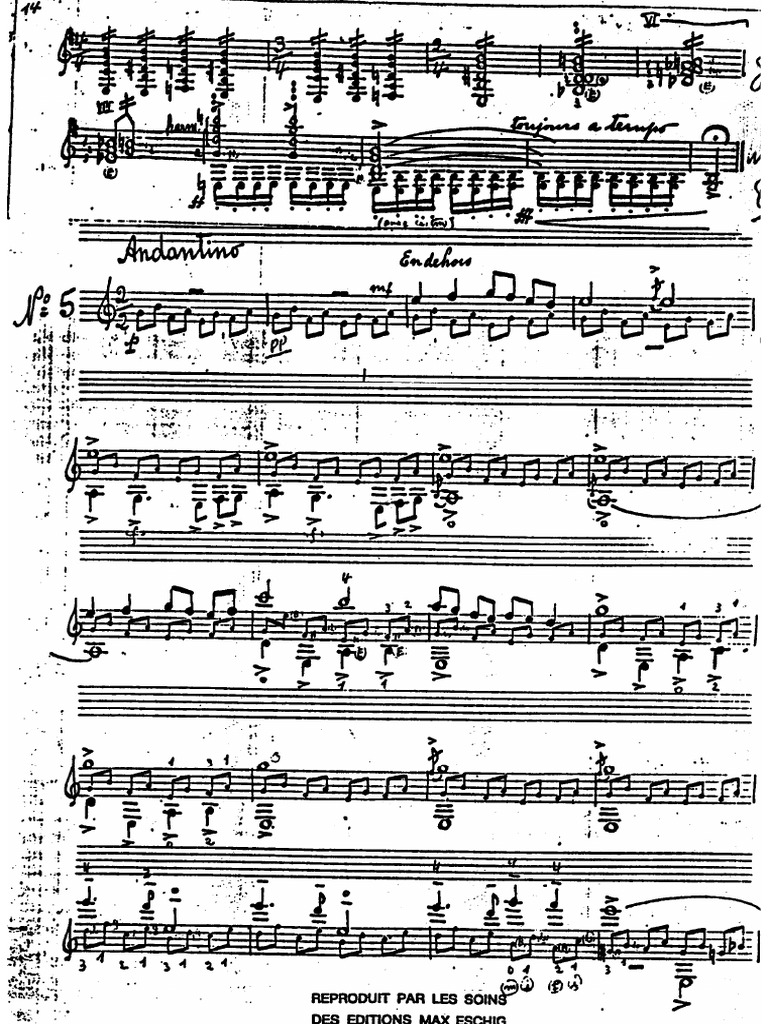 Estudo 5 - Villa Lobos | PDF