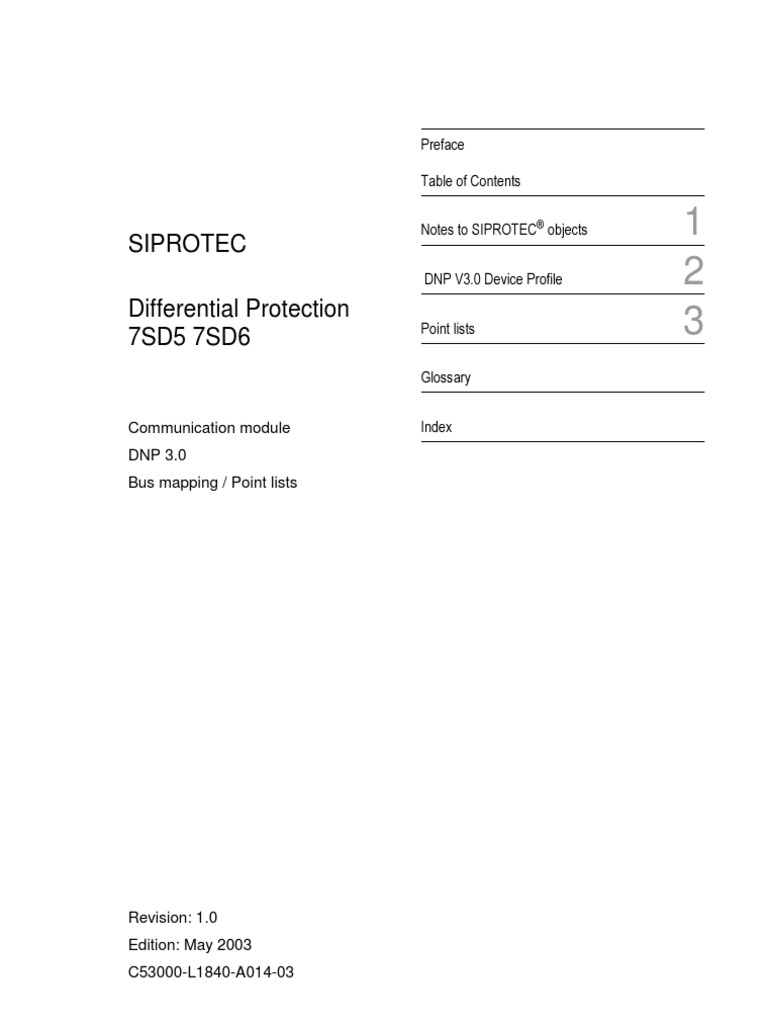 Differential Protection 7SD5 7SD6 | PDF