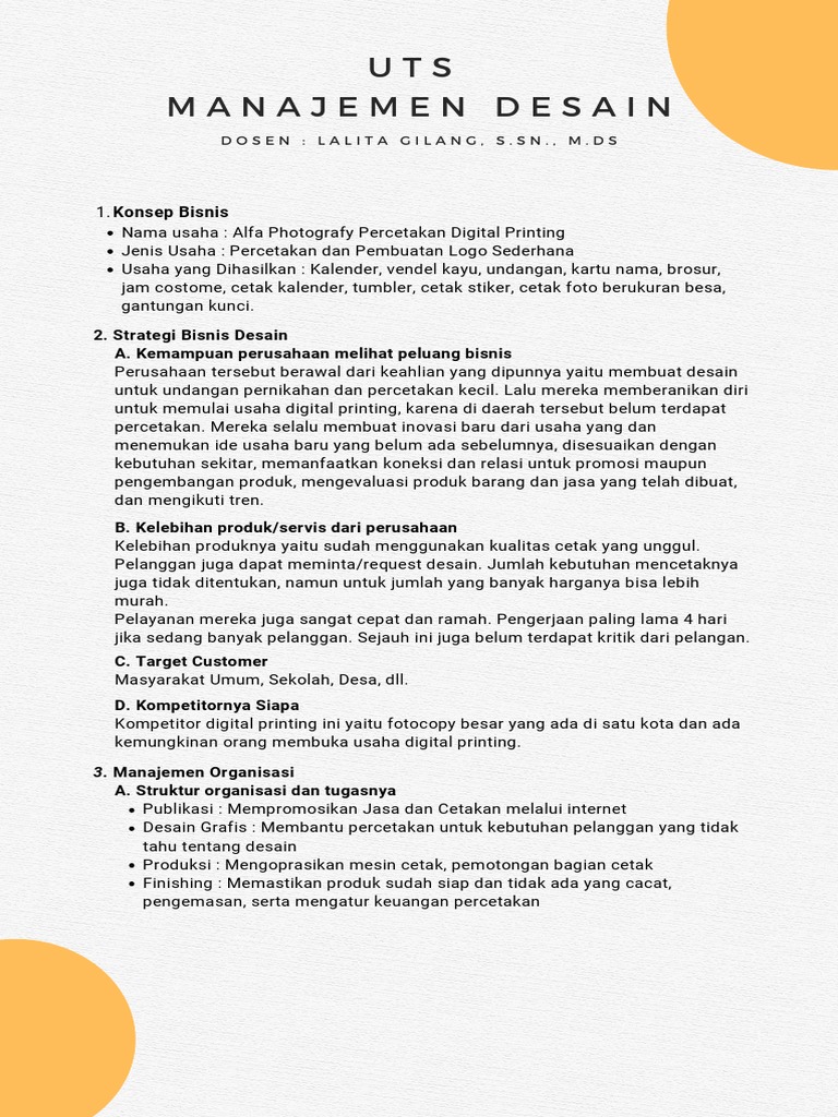 Iga Putri Sakinah_UTS manajemen desain | PDF