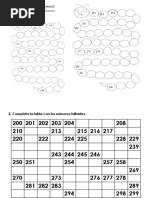 Cuadro de Numeros Del 100 Al 199 | PDF