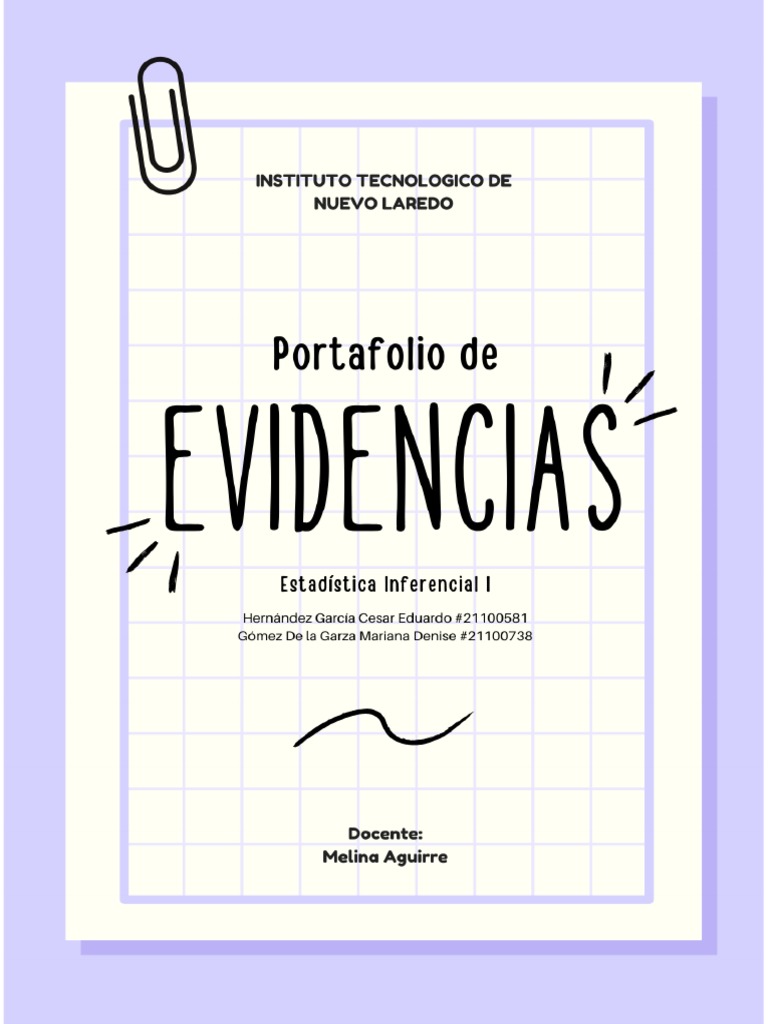 Portafolio de Evidencias Melina | PDF
