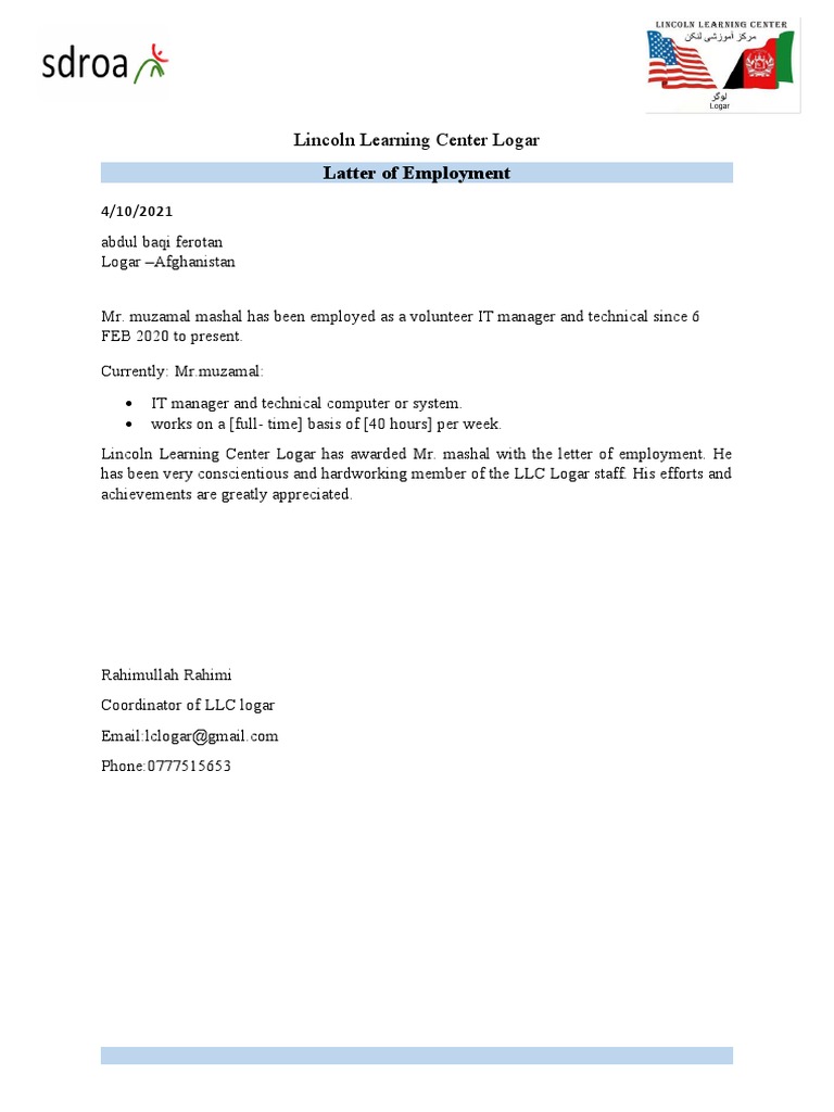 Lincoln Learning Center Logar | PDF